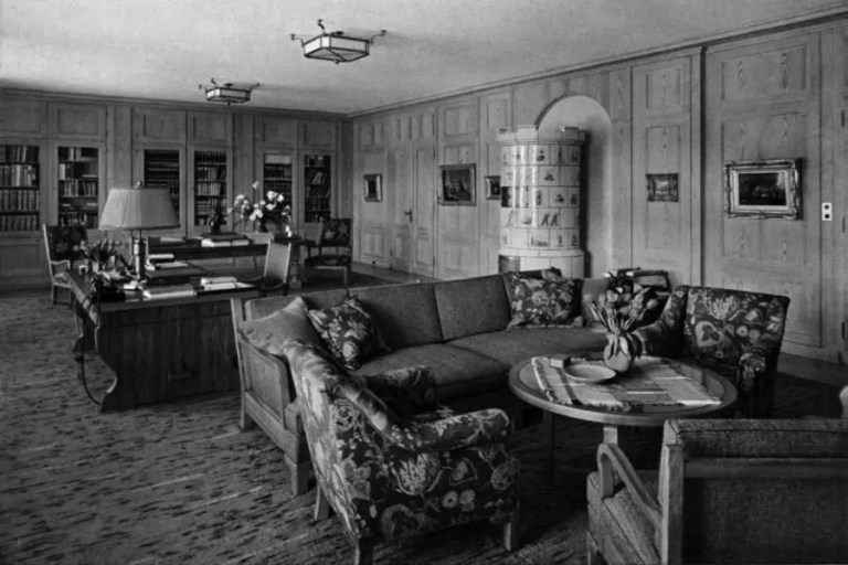 Hitler in His Study – Heinrich Hoffmann Photo Gallery