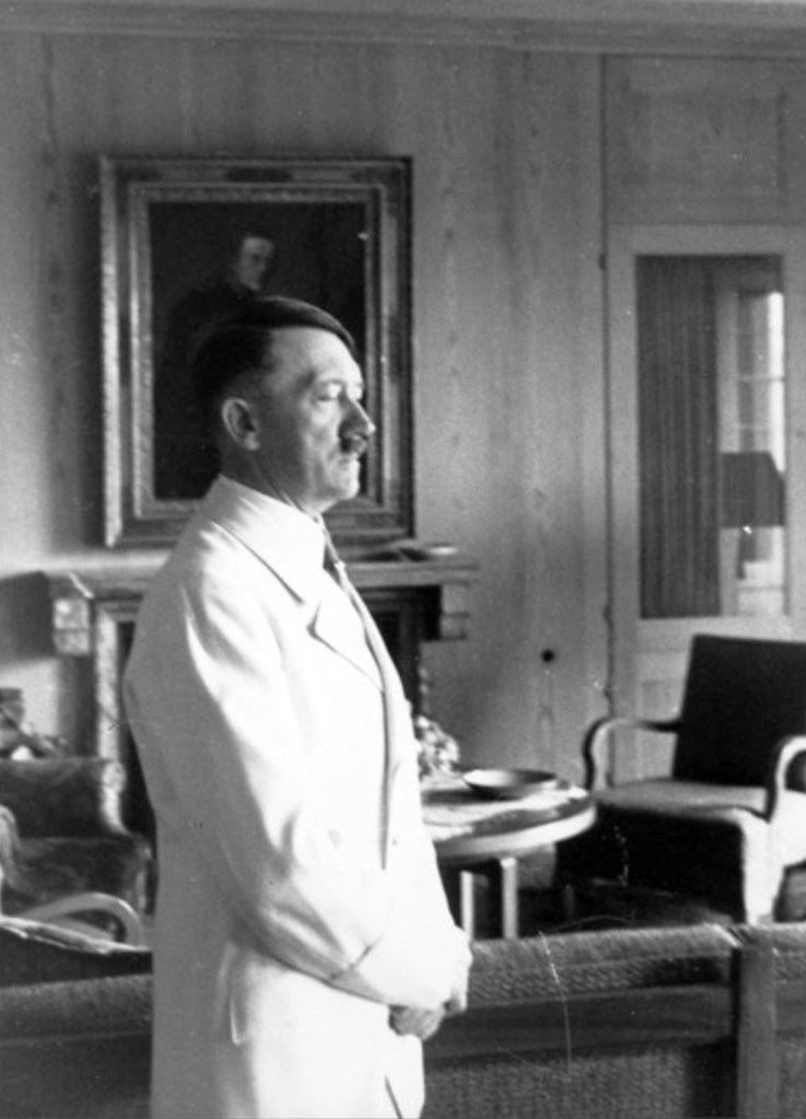 Hitler in White Uniform Set #1 – Heinrich Hoffmann Photo Gallery
