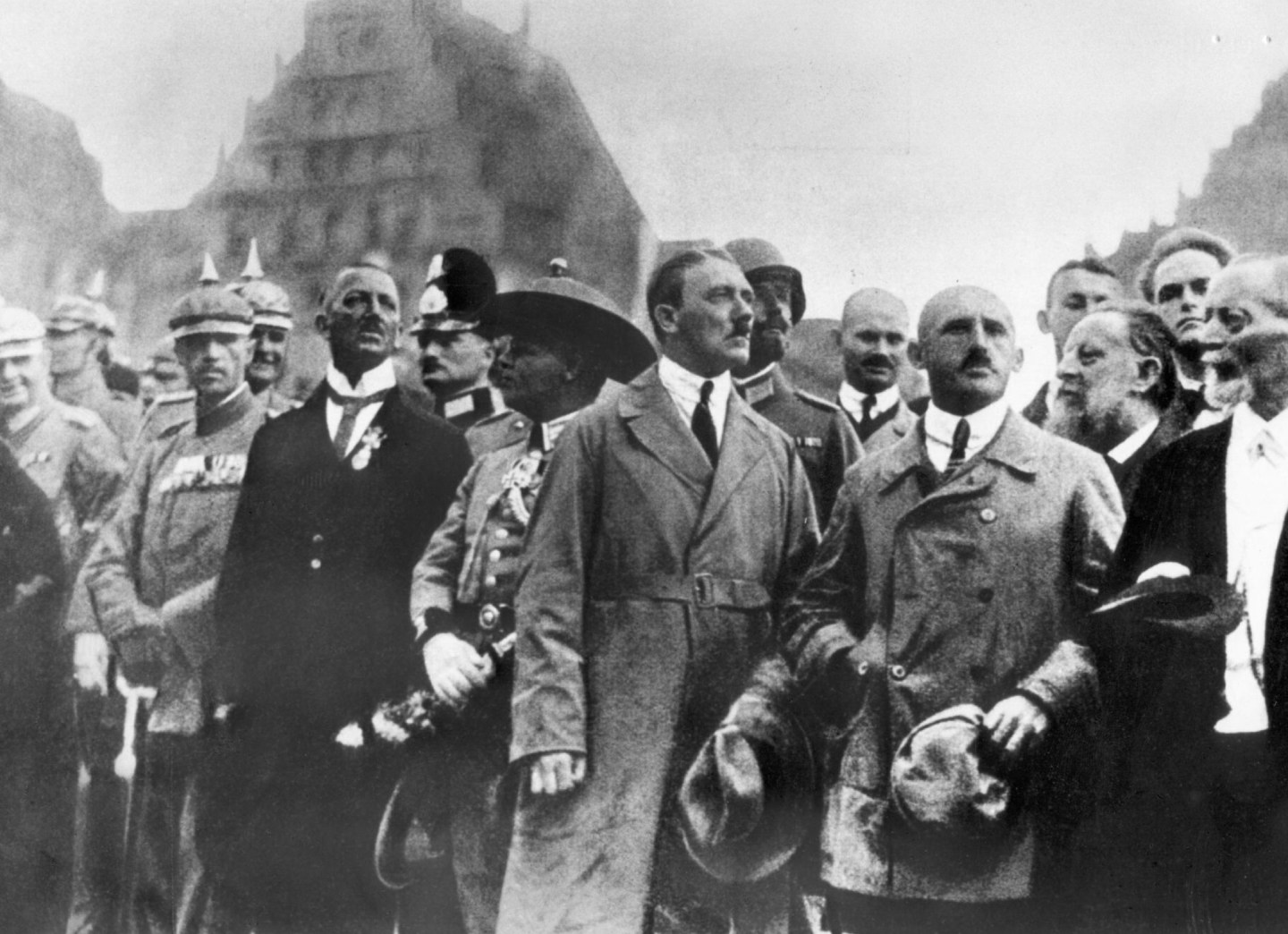 Hitler in Trench Coat – Heinrich Hoffmann Photo Gallery