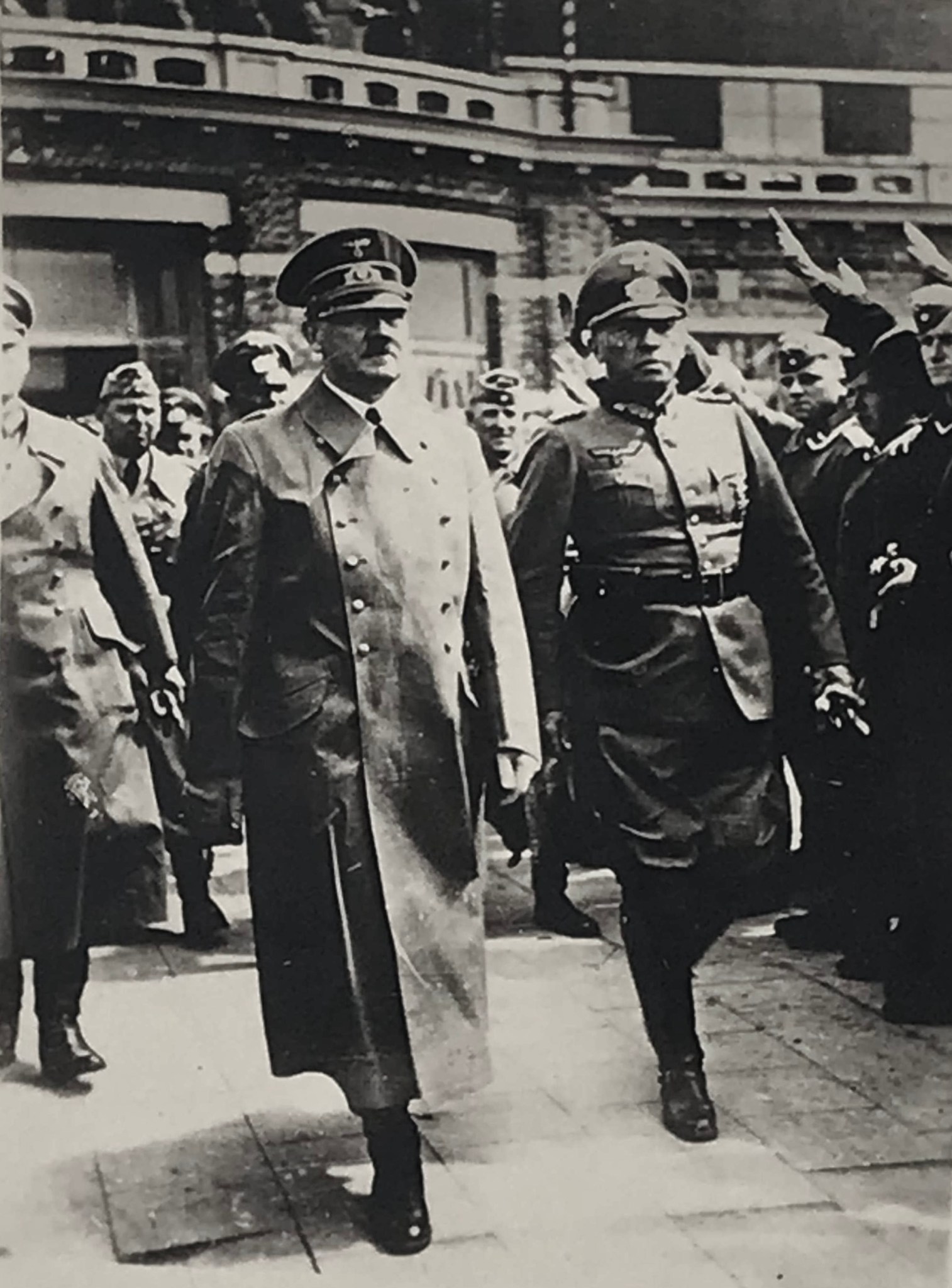 Hitler in Trench Coat Set #2 – Heinrich Hoffmann Photo Gallery